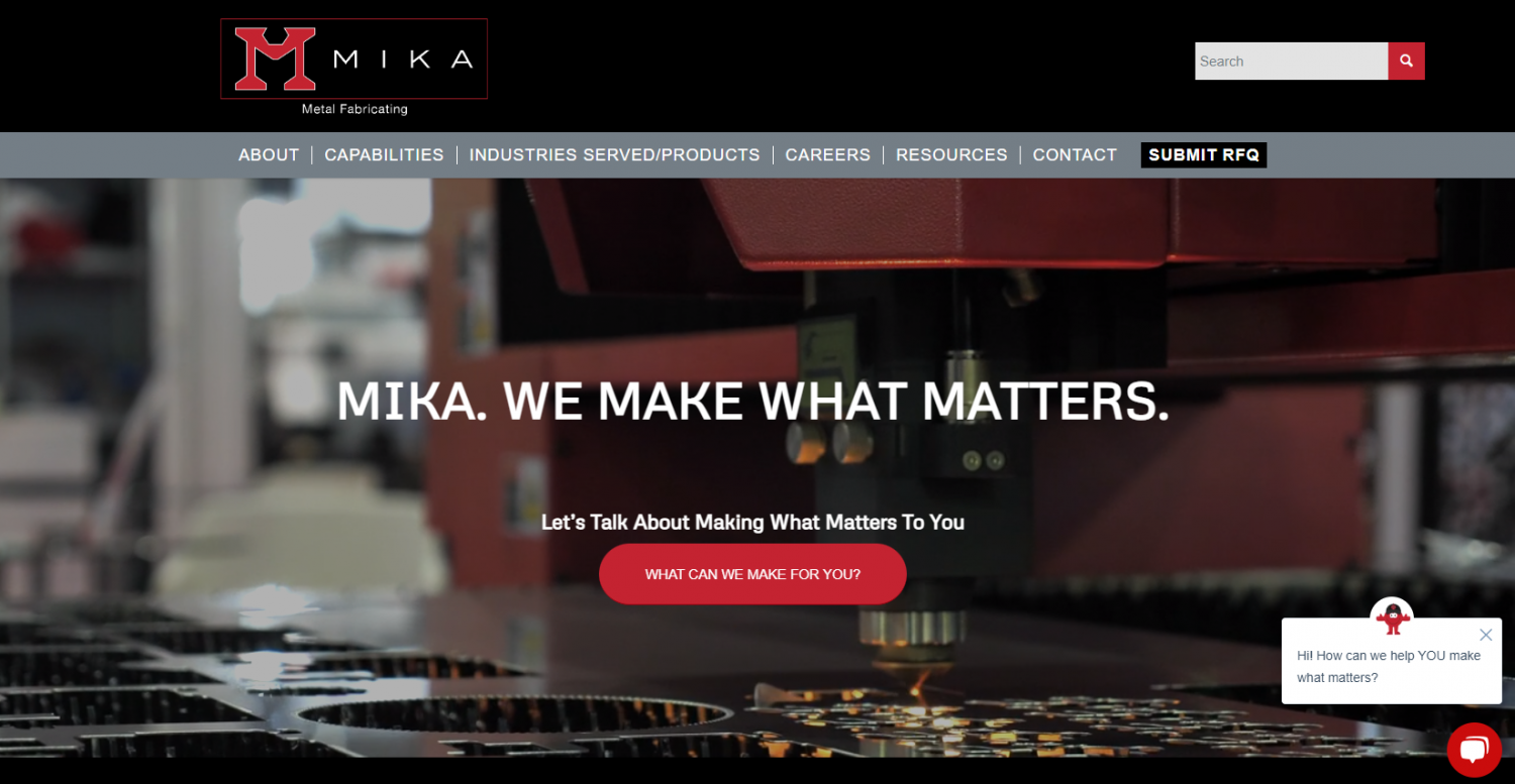 Mika – Ohio's Custom Sheet Metal Fabrication Company | Mika